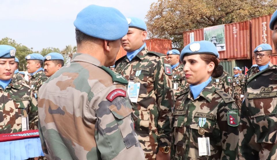 दक्षिणी सुडानमा नेपाली महिला सेना, शान्ति स्थापनामा महत्वपूर्ण याेगदान ...