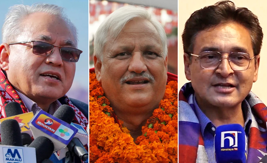 Ram-bahadur-thapa-lekhraj-bhatta-and-top-bahadur-Rayamajhi « Kathmandu Pati